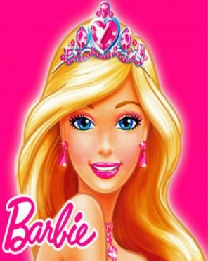 Princess Barbie Paint By Numbers - Numeral Paint Kit